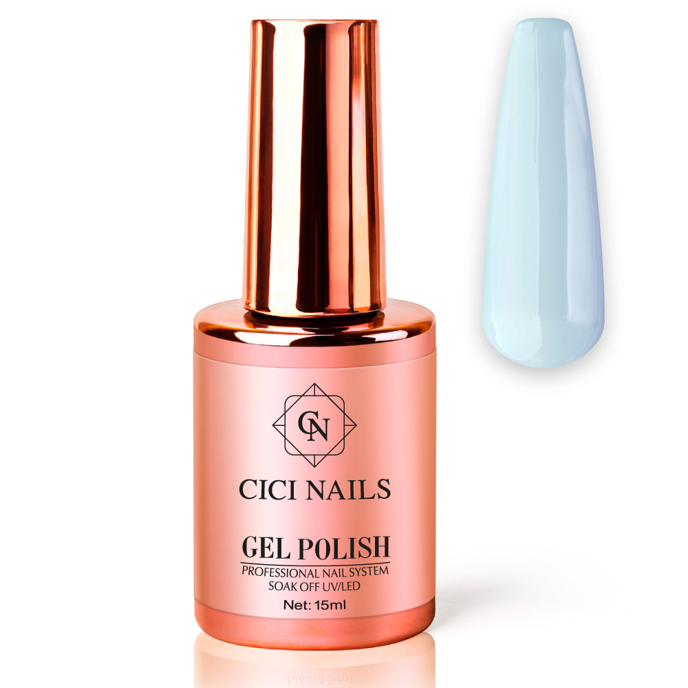 Svjetlo plava gellak boja Blue lagoon 15ml - Cici Nails